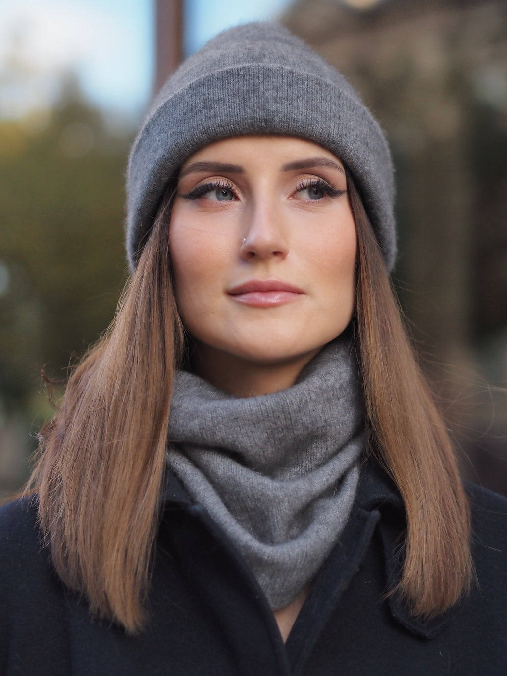 VIIMA Tube Scarf | Merino-Possum | Shale Grey – Sauso Official